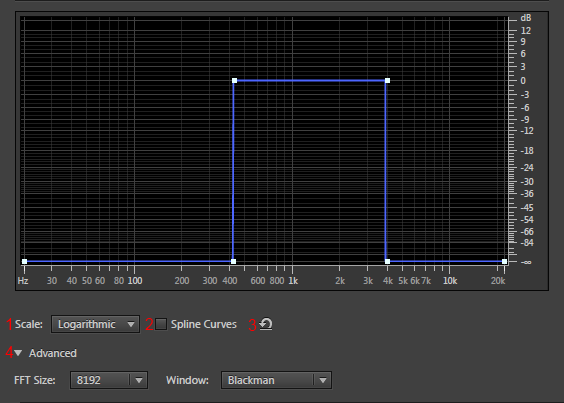 Adobe Audition FFT Filter (process) — wikisound